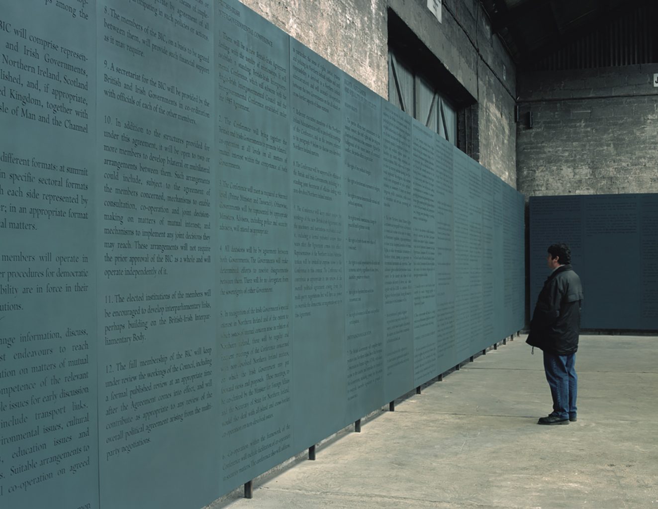 Shane Cullen The Agreement 2002. - Beaconsfield